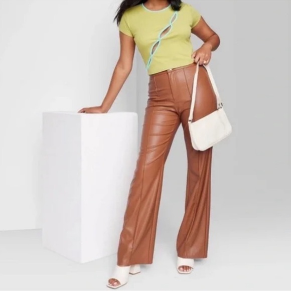 wild fable | Pants & Jumpsuits | New Wild Fable Womens Highrise Faux ...